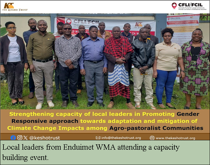 Adaptating and Mitigating Climate Change Impacts - The Kesho Trust